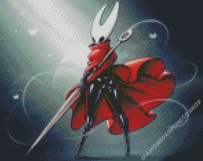 Hollow Knight Hornet Art - 5D Diamond Painting - DiamondPainting5d.SHOP