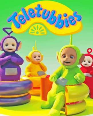 Teletubbies Poster - 5D Diamond Painting - DiamondPainting5d.SHOP