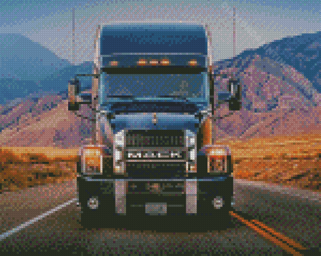 The Mack Truck - 5D Diamond Painting - DiamondPainting5d.SHOP