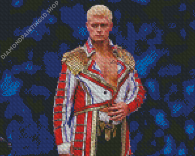 Wrestler Cody Rhodes Diamond Painting - DiamondPainting5d.SHOP